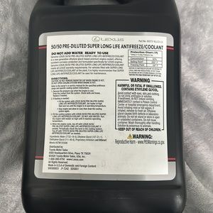 lexus & toyota | Car Audio, Video & GPS | Genuine Lexus 550 Prediluted ...